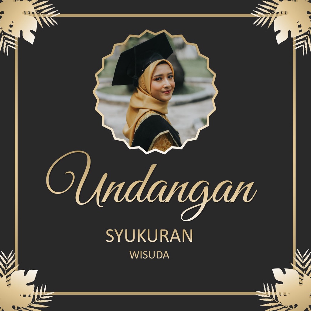 Jual VIDEO UNDANGAN DIGITAL SYUKURAN WISUDA MODEL A3 | Shopee Indonesia