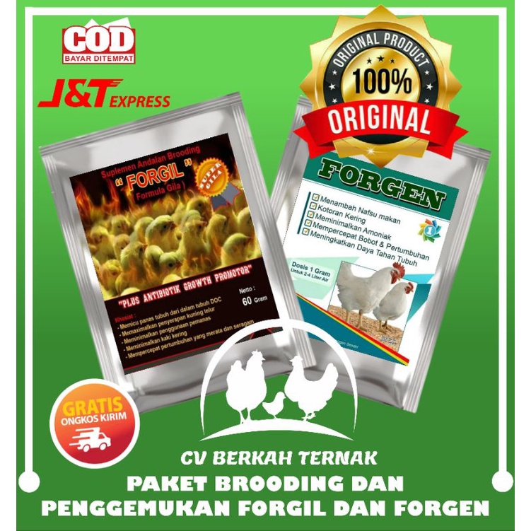 Jual Forgil - forgen - suplemen brooding - vitamin penambah nafsu makan ...