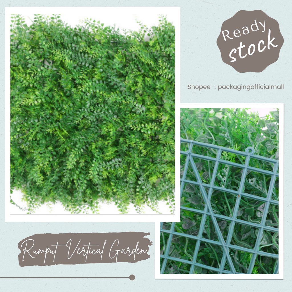 Jual RUMPUT VERTICAL GARDEN / Rumput 60x40cm / Tanaman dinding ...