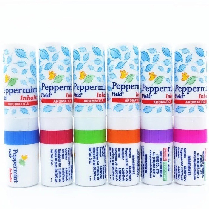 Jual Peppermint Field Inhaler Aromatics Produk Thailand Produksi ...