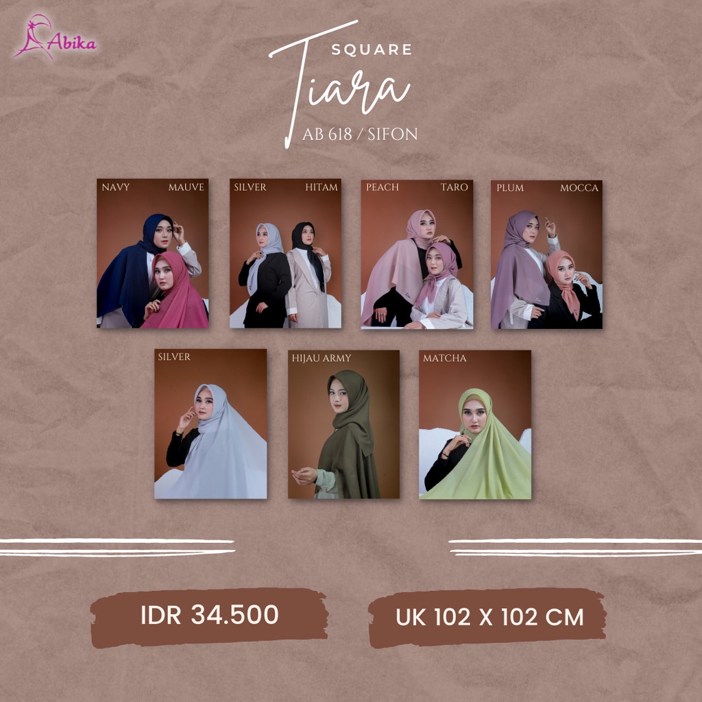 Jual Square TIARA by ABIKA | Shopee Indonesia