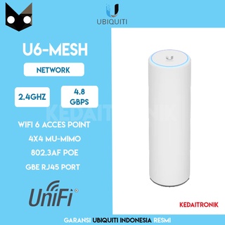 Jual Ubiquiti Unifi 6 Mesh U6Mesh Access Point WiFi 6 Mesh | Shopee ...
