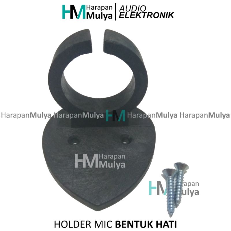 Jual Holder Mic Skrup / Dudukan Stand Capit Jepit Microphone Bentuk ...