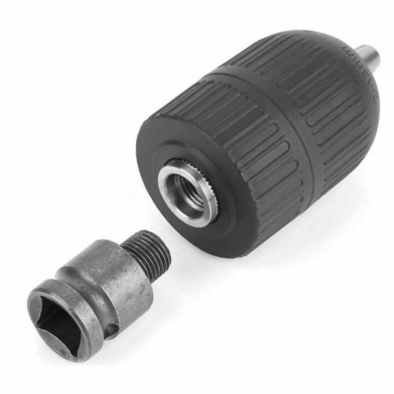 Jual Adapter impact wrench 1/2 in set kepala bor keyless 10 / 13 mm ...