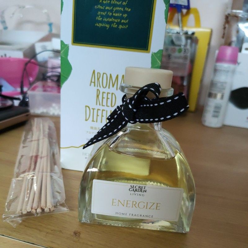 Jual Aroma Reed Diffuser Energize ( Secret Garden ) | Shopee Indonesia
