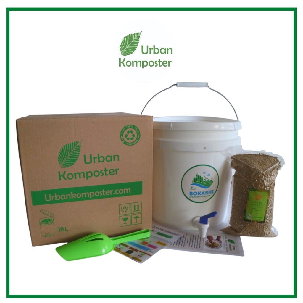 Jual Urban Komposter Kit 10 Liter | Bokashi Composter | Shopee Indonesia