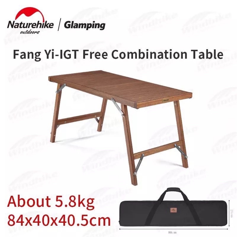Jual MEJA LIPAT / MEJA OUTDOOR / MEJA IGT NATUREHIKE NH20JJ037 | Shopee ...