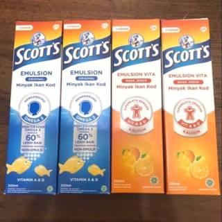Jual SCOTT'S ELMUSION MULTIVITAMIN SYRUP 200ML | Shopee Indonesia