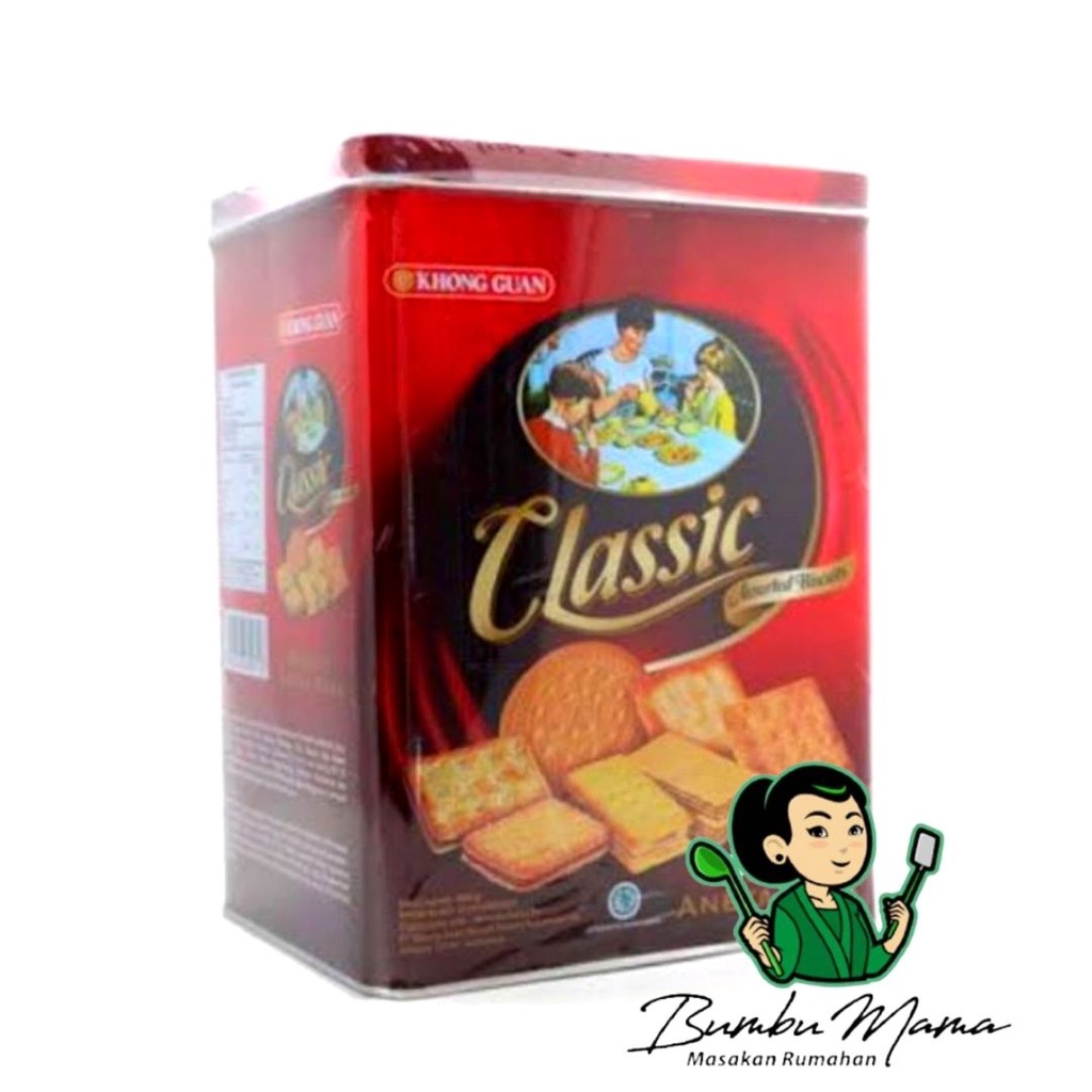 Jual Biskuit Kaleng / Khong Guan Assorted Classic Kaleng 600gram ...