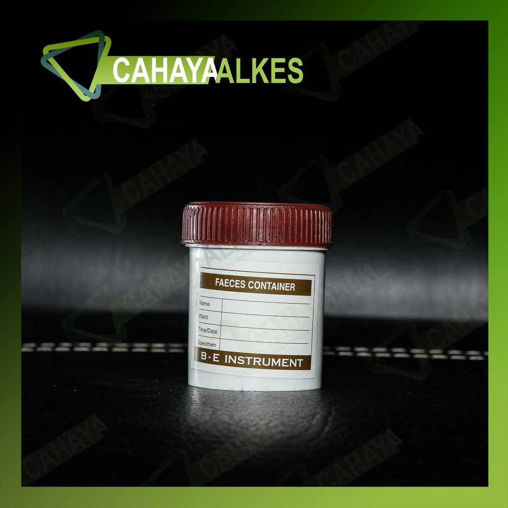 Jual Pot feces 60ml non sterile Feaces Faeces Feses 60 ml 60cc 60 cc ...