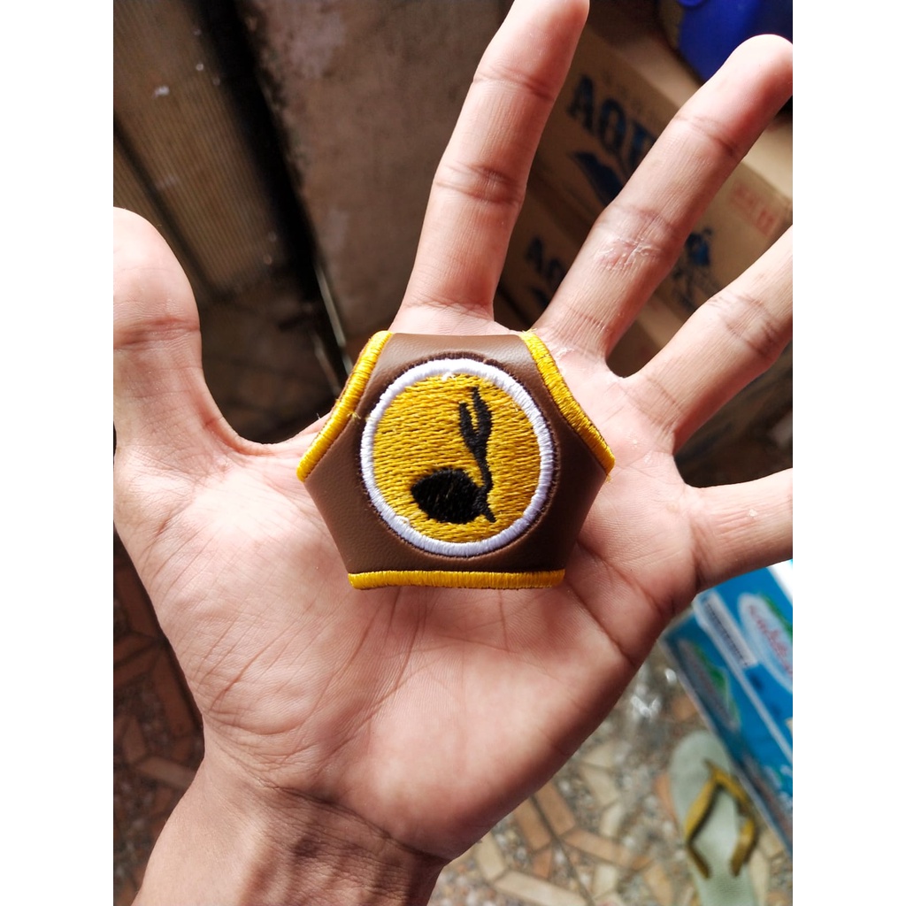 Jual RING CIKAL KALEP KANCING KUNING SEGITIGA KACU HASDUK PRAMUKA RBR04 ...