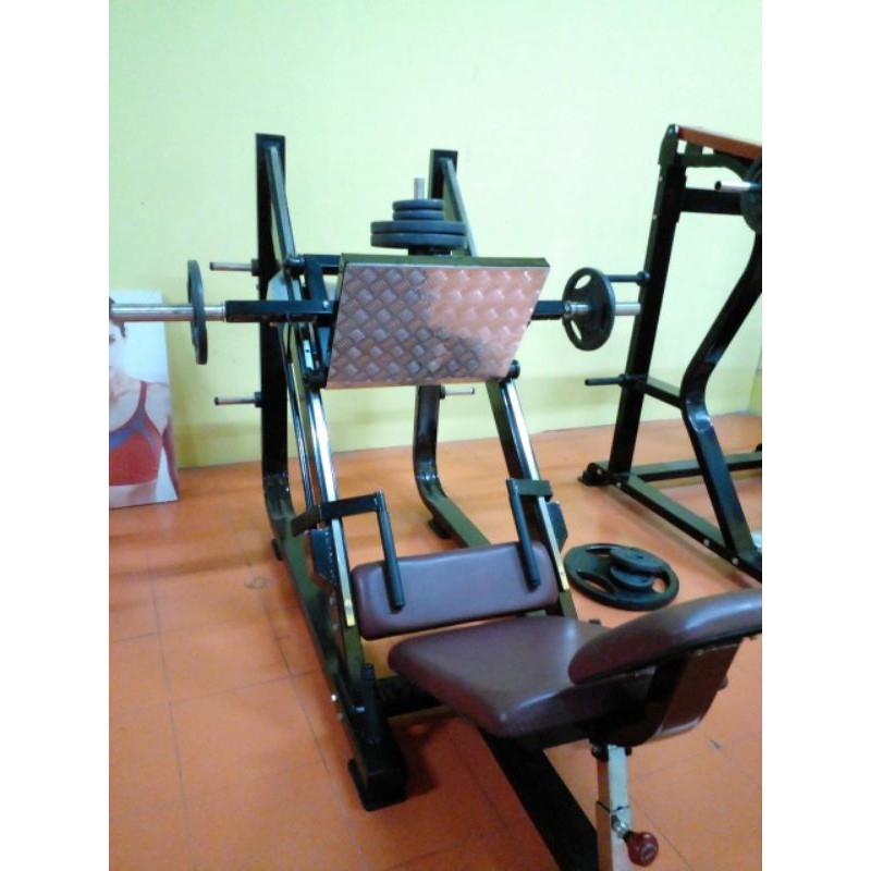 Jual ALAT OLAHRAGA GYM FITNES LEG PRESS SQUAT | Shopee Indonesia