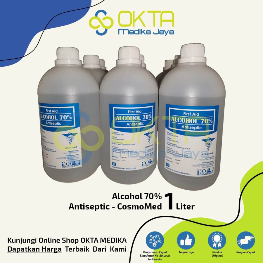 Harga alcohol 70% medis Terbaru Jan 2025 | BigGo Indonesia