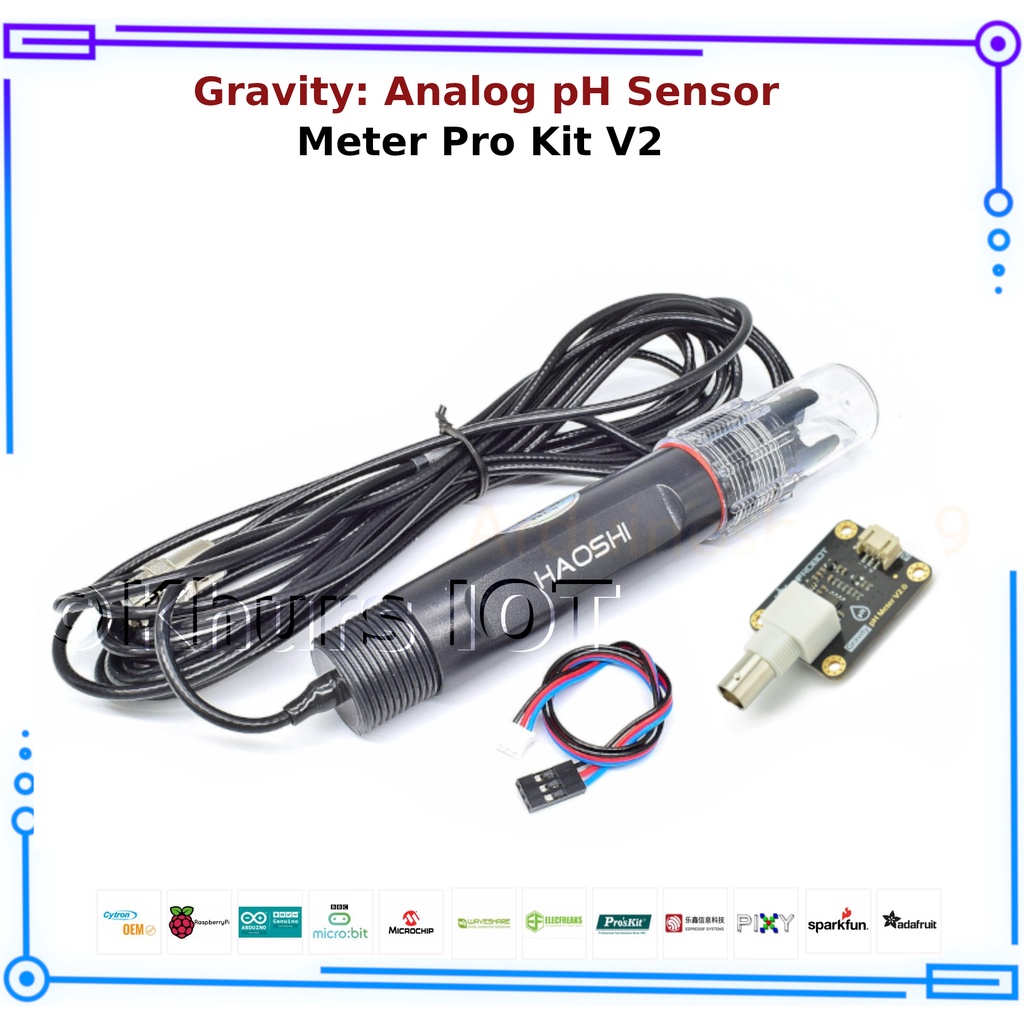 Jual Gravity Analog pH Sensor / Meter Pro Kit V2 | Shopee Indonesia