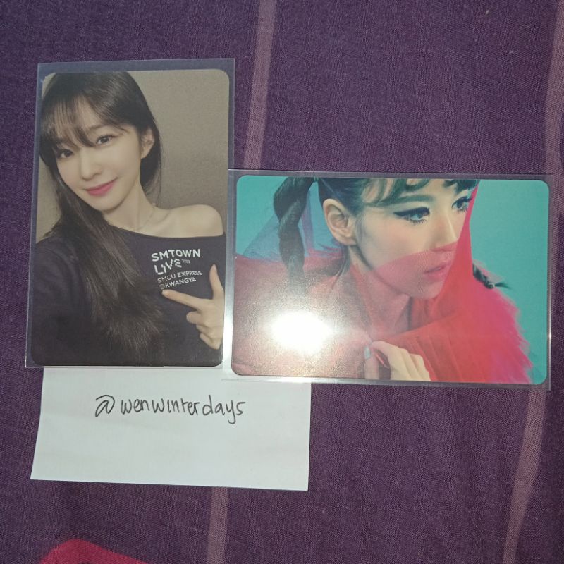 Jual RED VELVET PHOTOCARD PC RV IRENE WENDY YERI KARINA AESPA AE ...