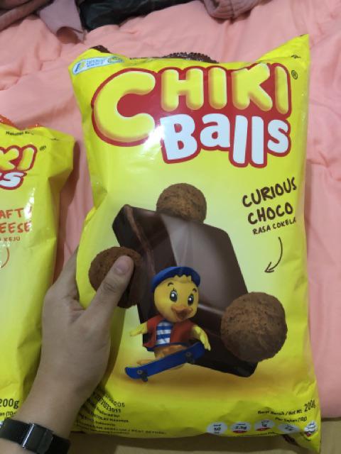 CHIKI BALLS Indofood ukuran jumbo 200 gram Size Besar dan kemasan ...