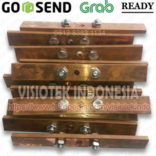 Jual Busbar Plat Tembaga 8x30x230 / Busbar Grounding / Busbar Panel ...