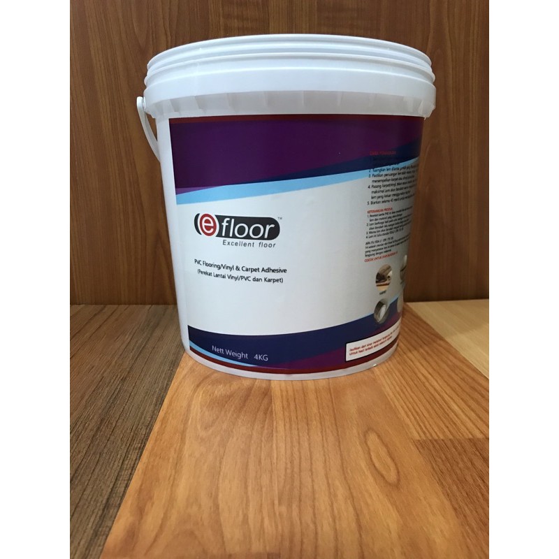 Jual Lem Perekat Untuk Lantai Vinyl dan Karpet isi 4 kg Indonesia ...