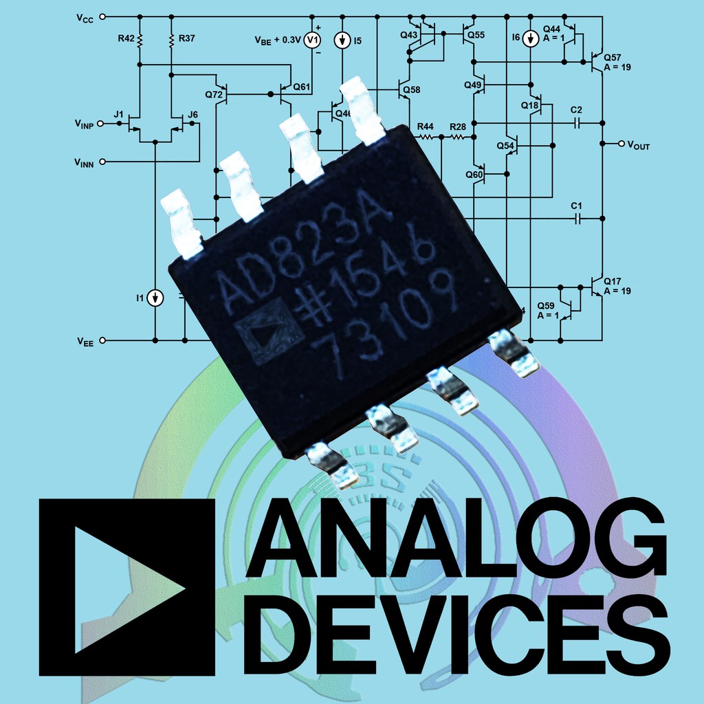 Jual AD823 IC Dual, 16 MHz, Rail-to-Rail FET Input Amplifier SMD Indonesia|Shopee Indonesia