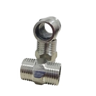 Jual Double Naple 1/2 Inch STAINLESS Drat 1/2" x 1/2" inch Sambungan Pipa | Shopee Indonesia
