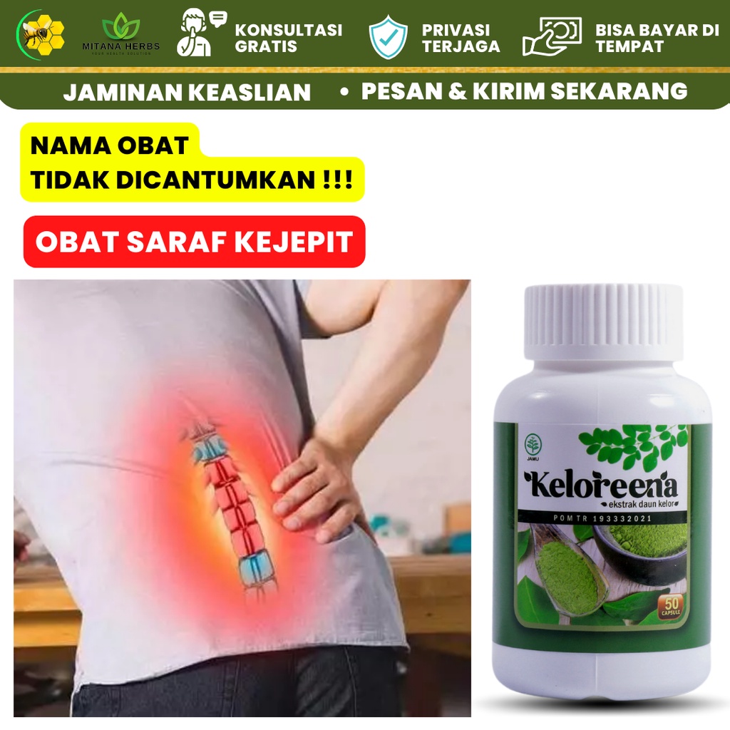 Jual Mitana Herbal / Obat Saraf Kejepit / Obat Syaraf Kejepit / Obat ...
