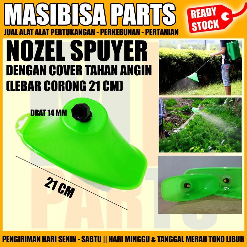 Jual SPUYER / NOZZLE SPRAYER / NOZEL PLASTIK CORONG ANTI ANGIN KECIL ...