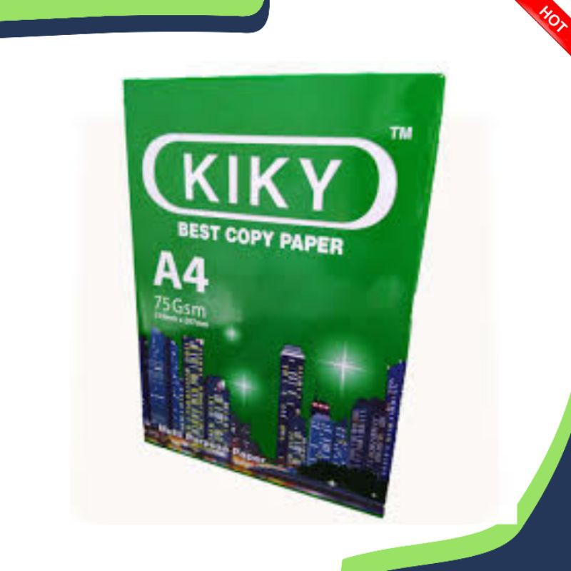 KERTAS HVS A4 75 GR KIKY | Lazada Indonesia
