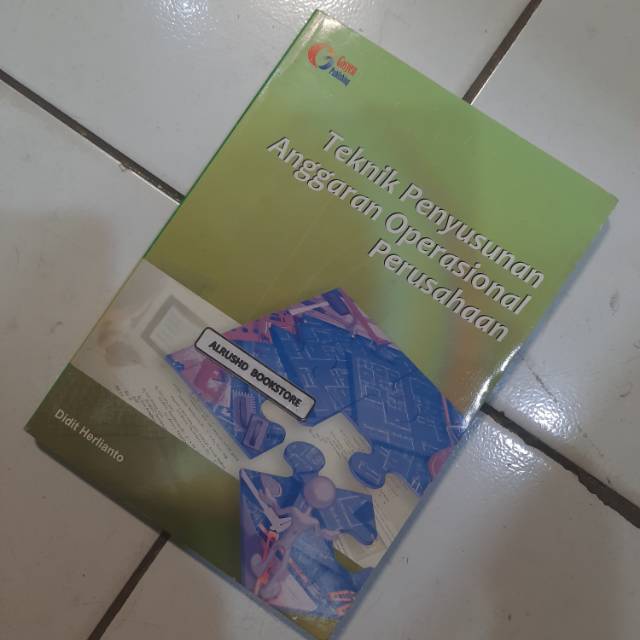 Jual Buku Original - Teknik Penyusunan Anggaran Operasional Perusahaan ... Jual Buku Original - Teknik Penyusunan Anggaran Operasional Perusahaan ...