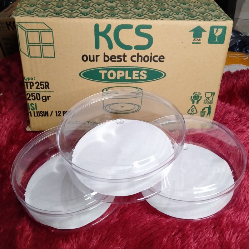 Jual 1 Lusin Toples Kue Kering 250gr Bulat Bening / Toples Nastar ... Jual 1 Lusin Toples Kue Kering 250gr Bulat Bening / Toples Nastar ...