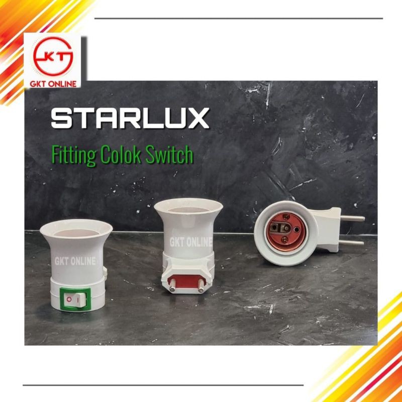 Jual Fitting Colok Saklar On/Off Starlux | Shopee Indonesia