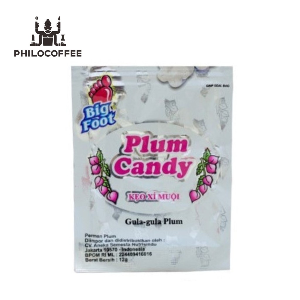 Jual Permen Buah Plum 12 gr | Big Foot Plum Candy Indonesia|Shopee ...