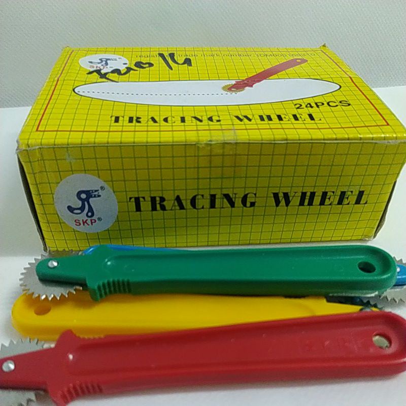 Jual Rader Jahit Bergerigi/Alat Penanda Pola Jahit Tracing Whell ...