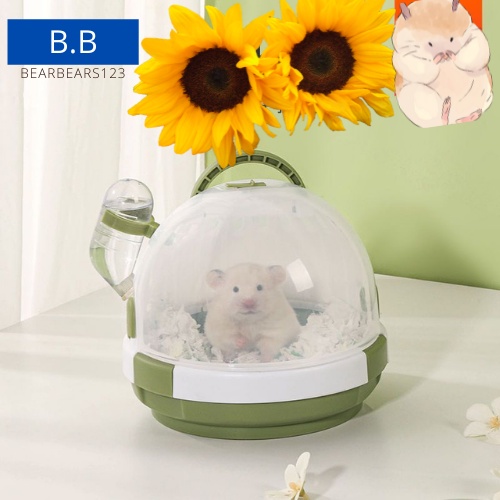 Bearbears Pet cage kandang hamster Ufo astronot plus botol minum