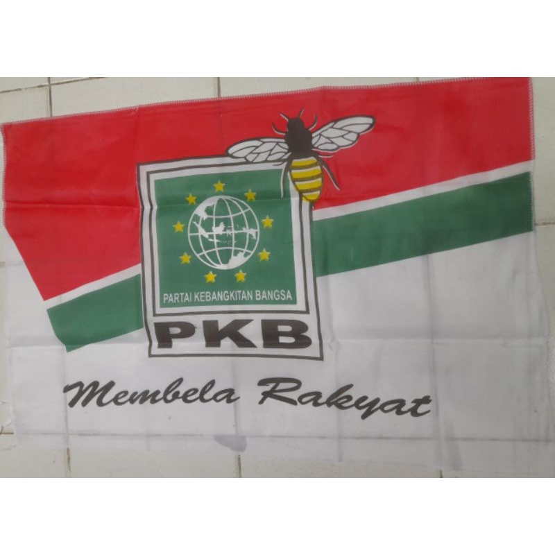 Jual BENDERA PARTAI PKB LOGO BARU UKURAN 60x90 PER 100 | Shopee Indonesia
