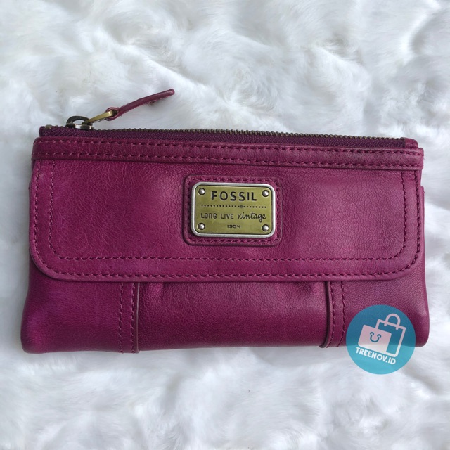Jual Dompet Fossil / Fossil Emory Long Live Vintage Wallet - Preloved ...