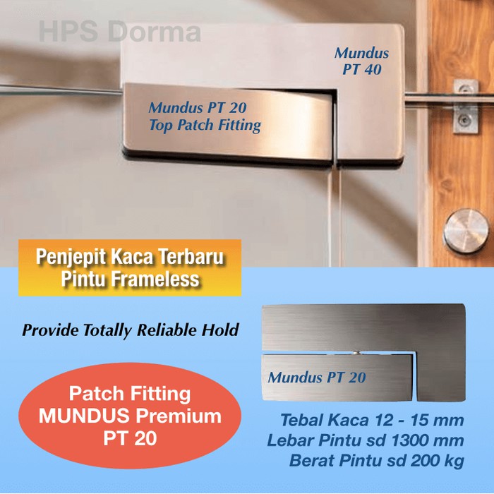 Jual Patch Fitting PT 20 MUNDUS Premium Dorma (Top Patch) | Shopee Indonesia