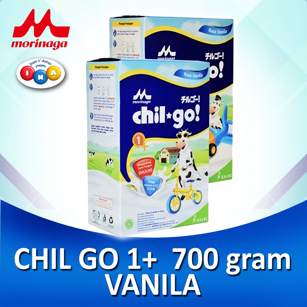 Jual Chil Go 1+ Vanila Kalbe Susu Pertumbuhan Anak 700 g & 300 g ...