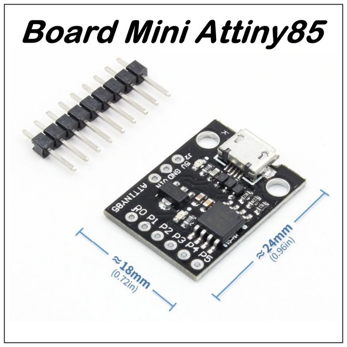 Jual Attiny85 Digispark Kickstarter Arduino IDE Compatible Development Board Micro USB ATMEL ...