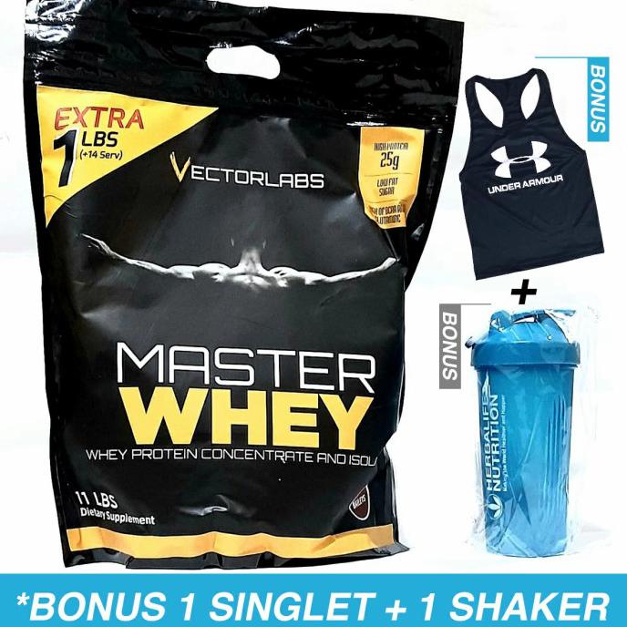 Jual Master Whey 11 Lbs Vectorlabs Whey Protein Sinawapuak | Shopee ...