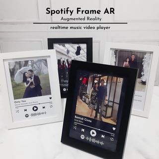 Jual [GIFT KEREN] SPOTIFY FRAME AR - Pigura Video | custom gift Pigura ...