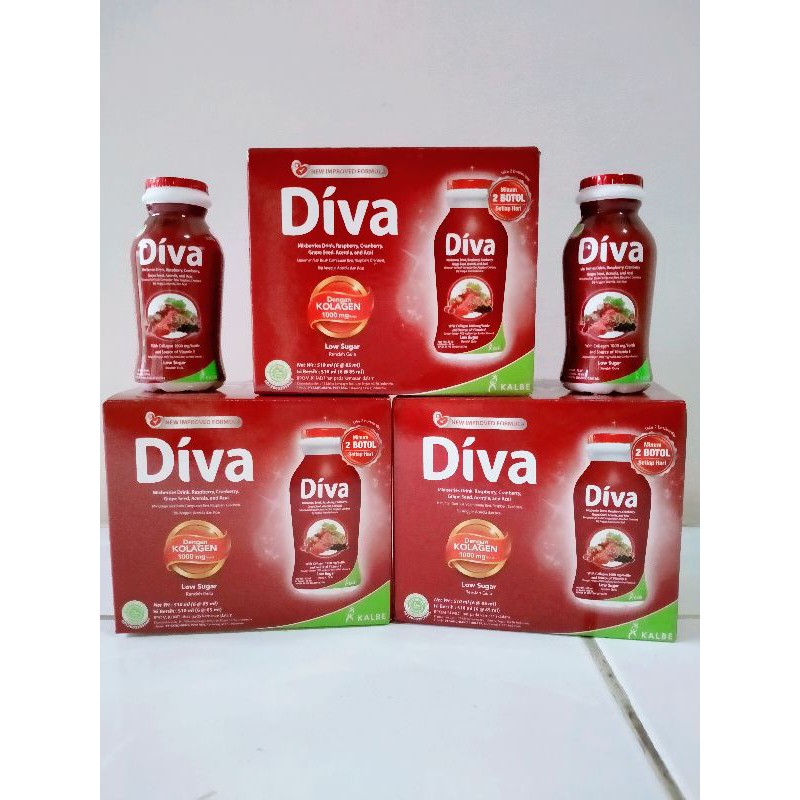 Jual DIVA LIQUID MIX BERRY // DIVA BEAUTY DRINK // DIVA MINUMAN ...