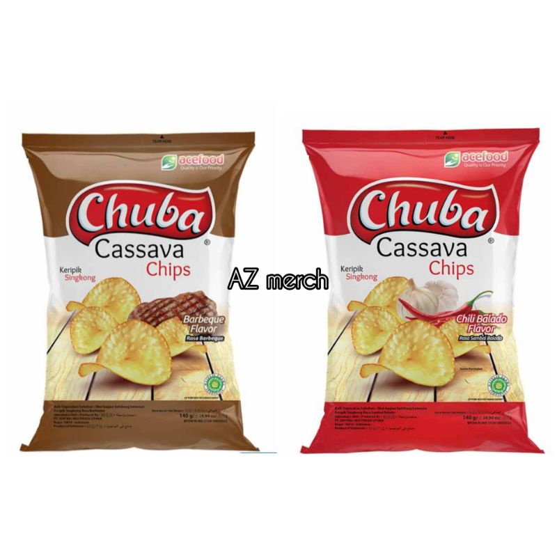 Jual Chuba Keripik Singkong Cassava Chips 140gr | Shopee Indonesia