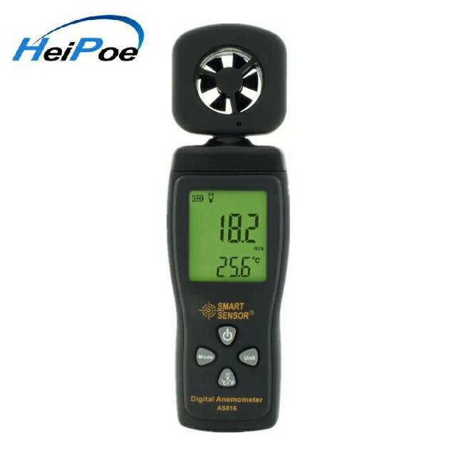 Jual Anemometer Wind Speed Meter Digital Pengukur Kecepatan Angin ...