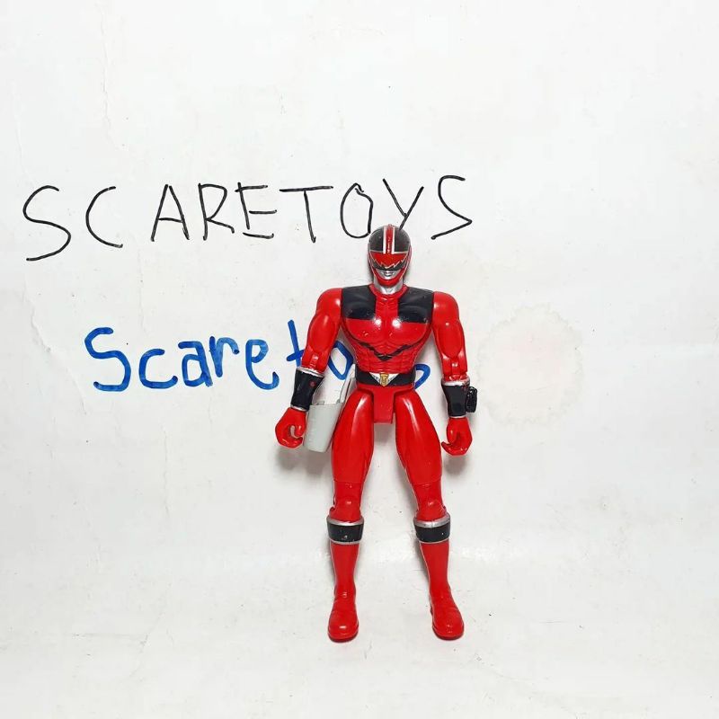 Jual Power Rangers Time Force Quantum Red Ranger - Sentai Timeranger ...