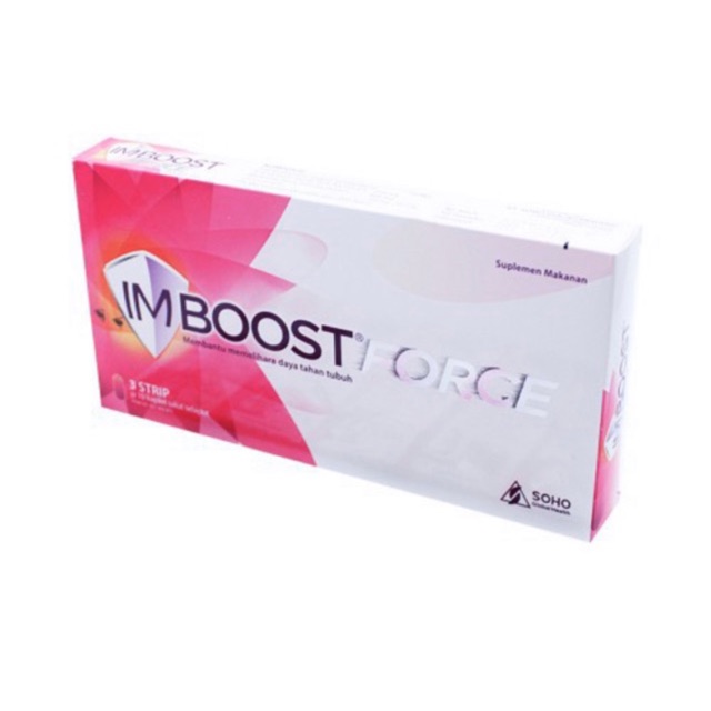 Jual Imboost / Imboost force vitamin daya tahan tubuh HARGA Per box ...