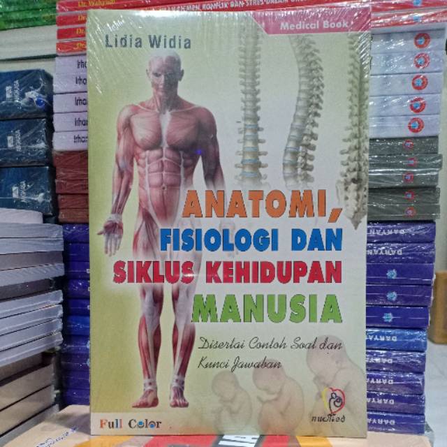 Jual Buku Original: Anatomi Fisiologi dan Siklus Kehidupan Manusia Fullcolour Indonesia|Shopee ...