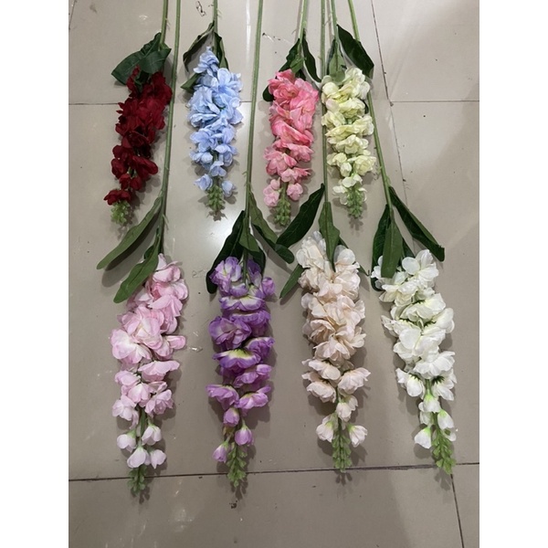 Jual BUNGA SNAPDRAGON CABANG 1/LAKSPUR NEW (1lusin) | Shopee Indonesia