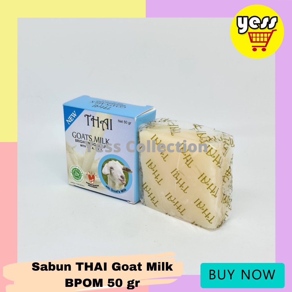 Jual Sabun THAI Goat Milk Original | THAI Goat Milk Soap | Sabun Thai ...
