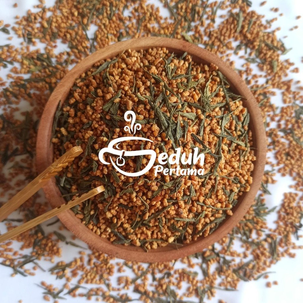 Jual Seduh Pertama Genmaicha / Japanese Roasted Brown Rice With Sencha ...