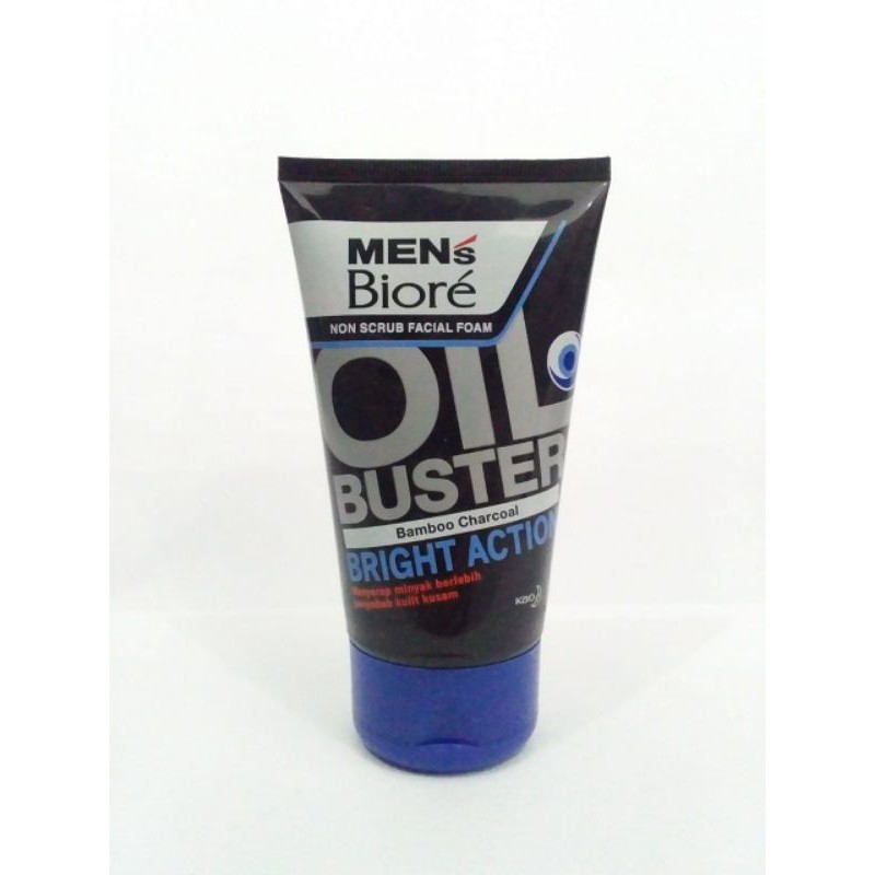 Jual Biore Mens Oil Buster Bamboo Charcoal 100gr | Shopee Indonesia